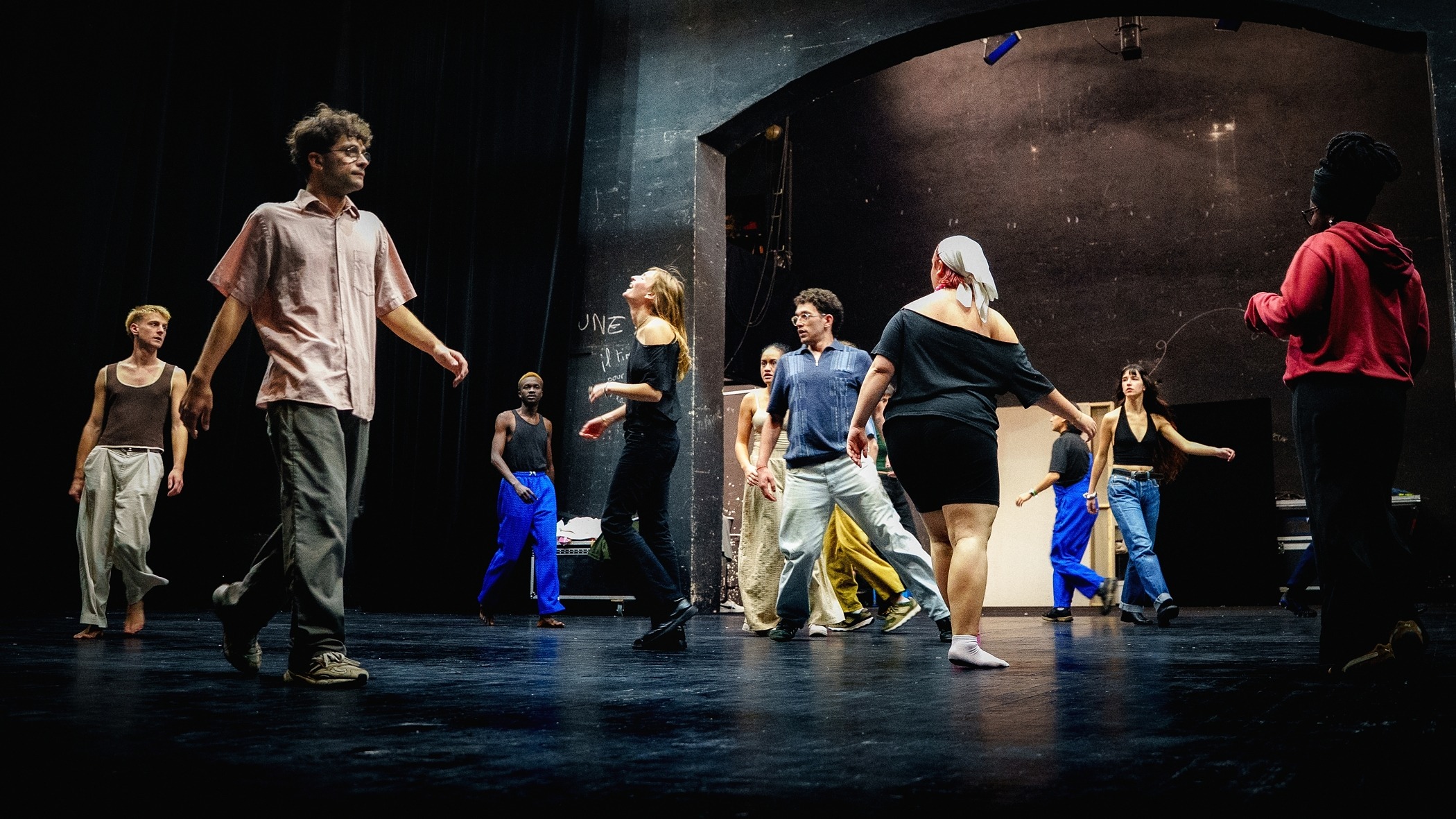 Séquence 12 - Stage avec Aurelie Van Den Daele – Théâtre de l'Union